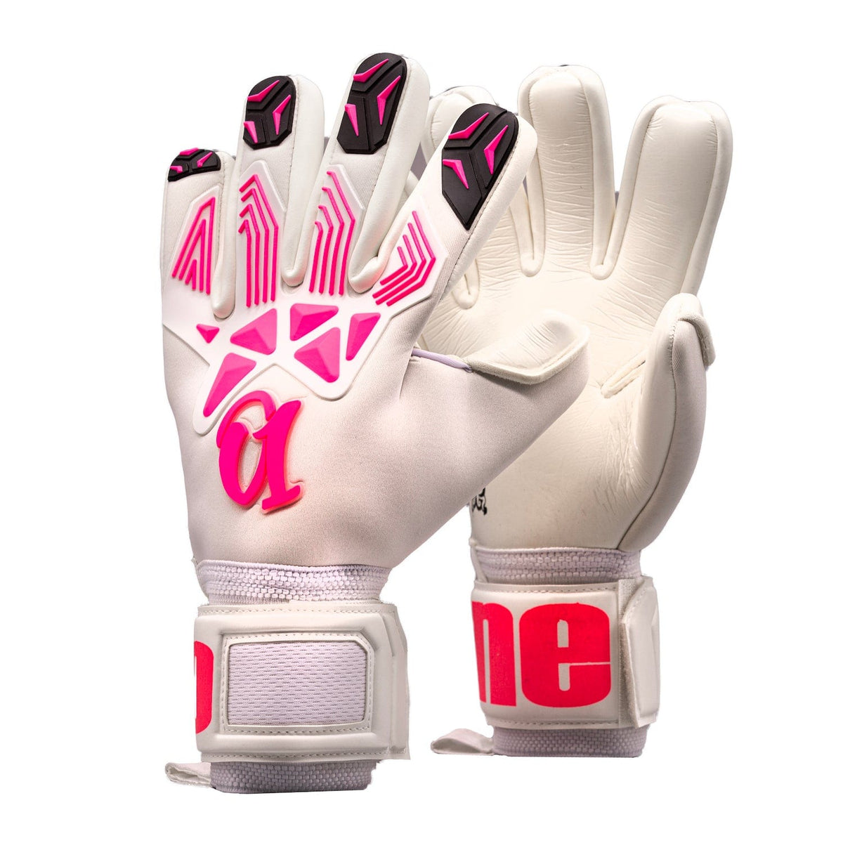 Goalkeeper glove - Ultraflex 2.0 White/Pink – Octo One