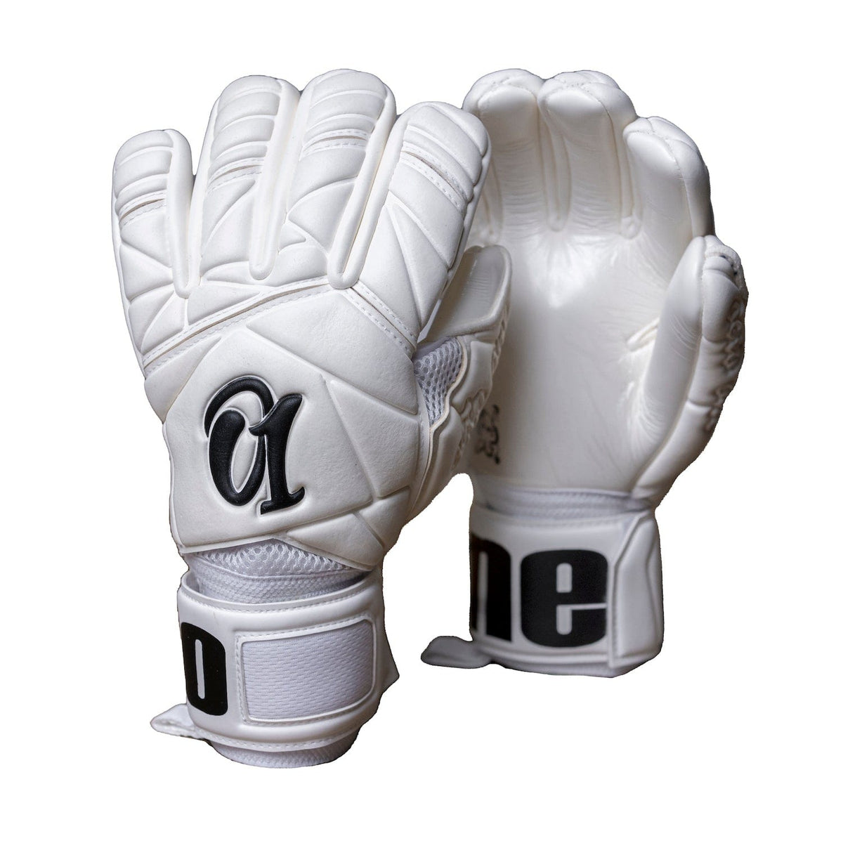 Goalkeeper Glove - Invincible Classic White Fingersave – Octo One
